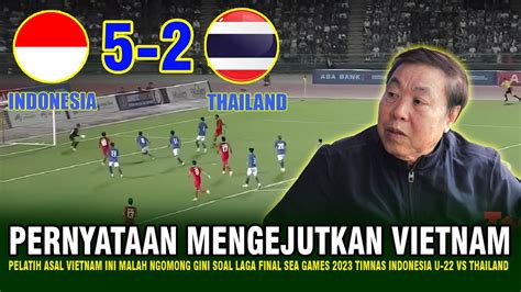 DICURANGI WASIT Pelatih Asal Vietnam NEKAT Ngomong Gini Soal Laga Timnas Indonesia U