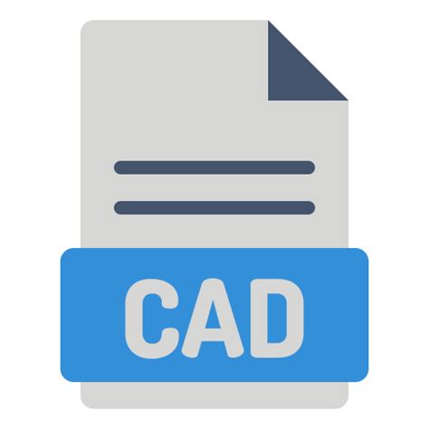 Cad File Generic Flat Icon