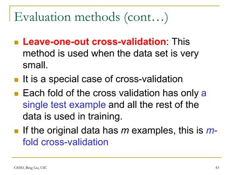 Cs583 Supervised Learningppt