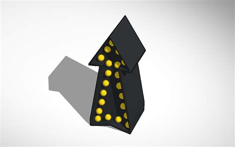 3d Design Arrow Light Tinkercad