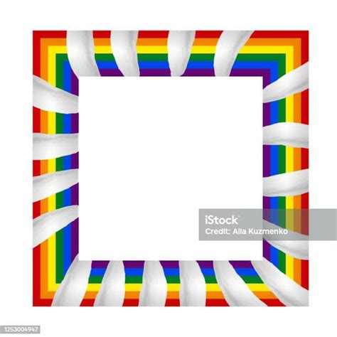 標記 Lgbt 圖示方形框架範本設計向量圖愛贏了彩虹色的lgbt標誌符號同性戀驕傲收藏向量圖形及更多lgbtqia文化圖片 Lgbtqia