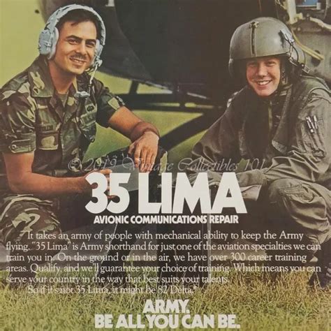 1984 Us Army Soldiers 35 Lima Aviation Chopper Foto Kunst Dekor Vintage