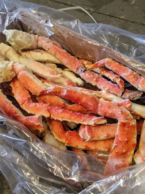 Wild King Crab Legs 10 Lb Salty Peaks Gourmet Meats