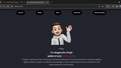 nagendra singh shekhawat on linkedin portfolio portfolioshowcase