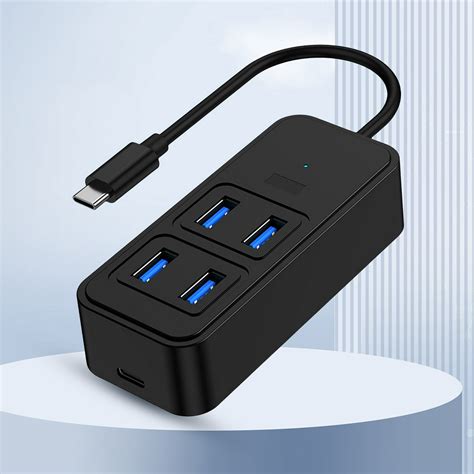 4 Puertos Multi Splitter High Speed Usb 30 Usb Hub Splitter Tipo C