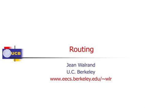 Ppt Routing Powerpoint Presentation Free Download Id6840615