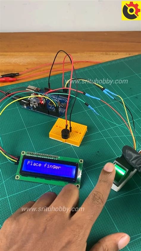 As608 Fingerprint Sensor With Arduino R Arduinoprojects