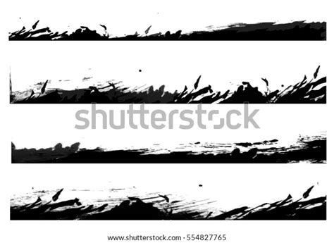 Hand Drawn Edge Pattern Background Vector Stock Vector Royalty Free