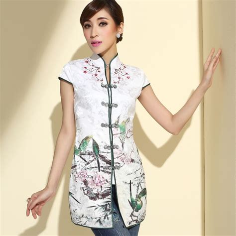 Pin On Chinese Shirts And Blouses For Women