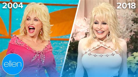 Dolly Partons First And Last Appearances On The Ellen Show Youtube