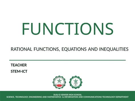 Rational Function Representation Pptx