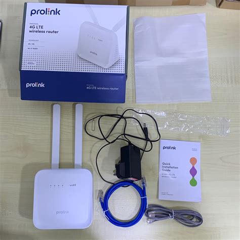 Prolink 4g Lte Wireless Router Compatible With Sim Card From Singtel M1 Starhub Tpg Simba