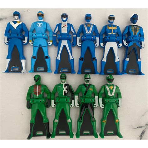 Dx Ranger Key เรนเจอร์คีย์ สีน้ำเงิน ฟ้า เขียว คละแบบ โกไคเจอร์ แท้