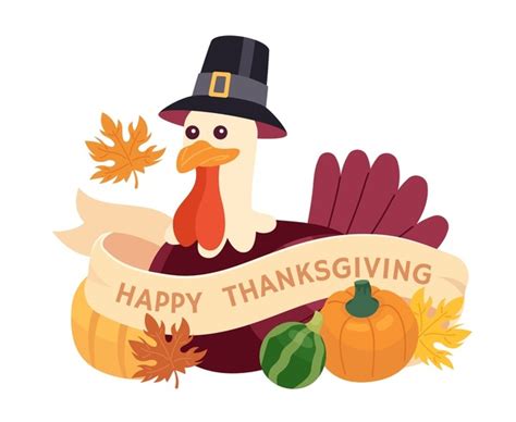 Pilgrims Thanksgiving Clip Art