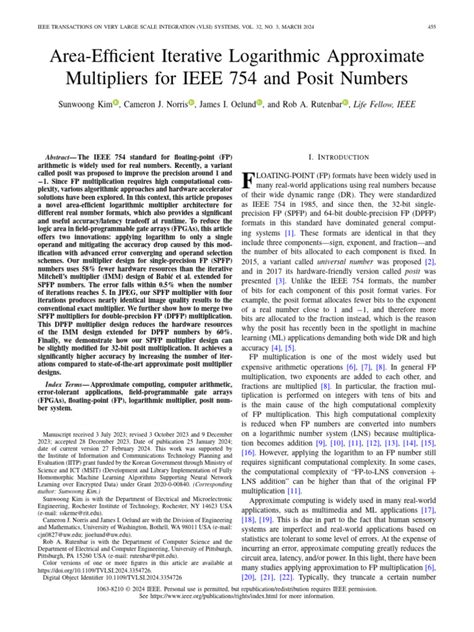Area Efficientiterativelogarithmicapproximatemultipliersforieee