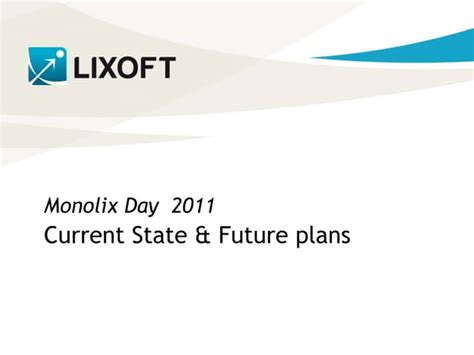 Monolix Day 2011 Ppt