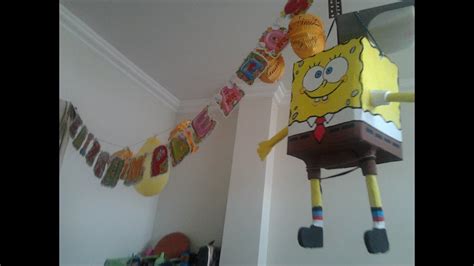 Como hacer una piñata de bob esponja Imagui