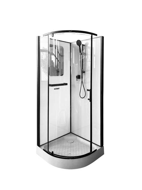 Душевая кабина Cerutti Spa KORRA90B 90x90 без крыши, стекла прозрачные ...