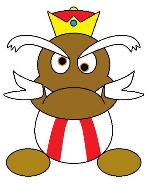Paper Mario Goomboss By Supermariofan65 On Deviantart