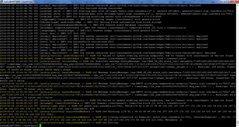 Hyperledger Composer Business Network Installation Error Stack Overflow