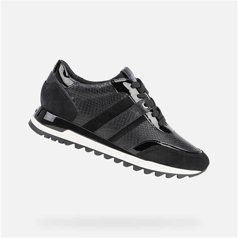 Geox® TABELYA Woman: Black Sneakers | Geox Fall Winter