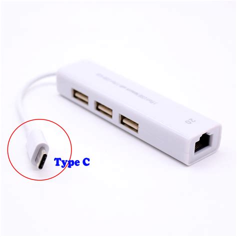 Usb 3 1 Type C Usb C Rj45 Ethernet Network Lan Ada Grandado