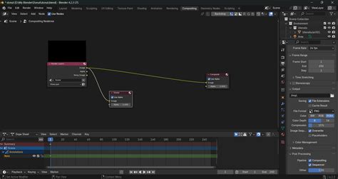 Rendering Rendered Image Coming Out Black For Compositing Blender Stack Exchange