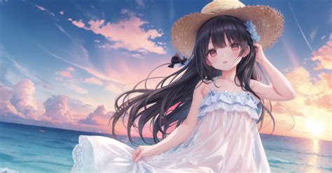 花と女の子 壁紙 アメリのai Pr推奨）のイラスト Pixiv