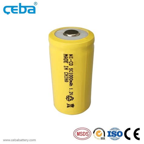 China Low Price NI-CD SC 1.2V 1000mAh Battery Suppliers and ...