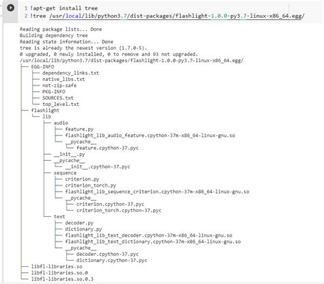 No Module Named Flashlight Lib Audio Flashlight Lib Audio Feature Issue