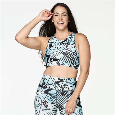 Zumba Fun And Happy Bra Latinfit Middle East