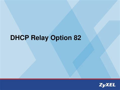 PPT DHCP Relay Agent Option PowerPoint Presentation Free Download ID