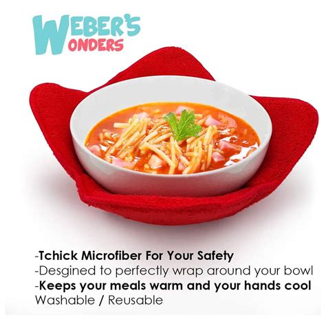 Microwave Soup Bowl Holders Hand Protectors Trivets The Green Head