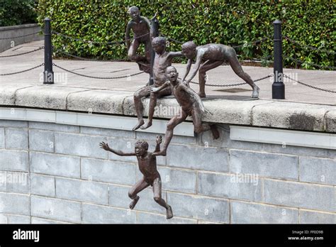 View Of The First Generation Sculpture By Chong Fah Cheong In Stock
