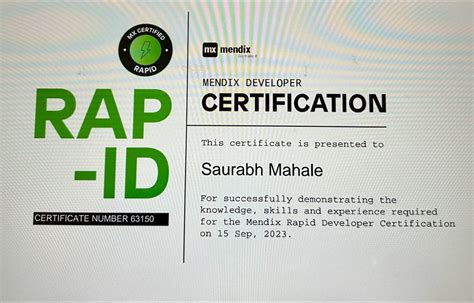 Saurabh Mahale On Linkedin Developer Lowcodenocode Mendix Certified