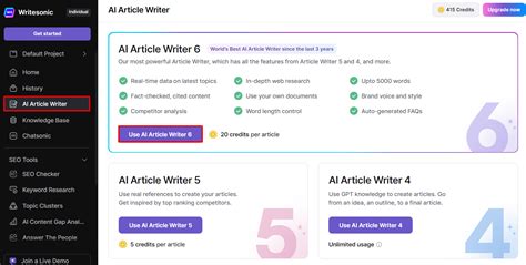 Generate Articles In Bulk With AI Article Writer 6