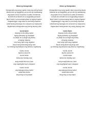 Himno Ng Cavite Lyrics