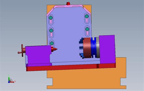 数控机床 SOLIDWORKS 2013 模型图纸下载 懒石网