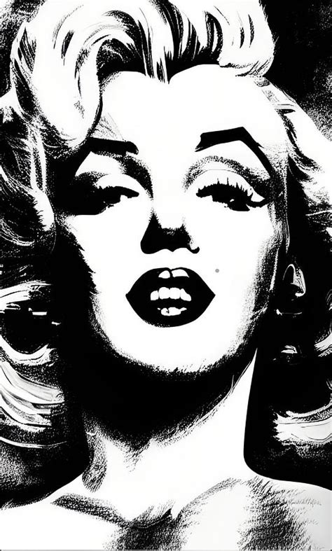 Marilyn Monroe Digital Art By Generational Images Pixels