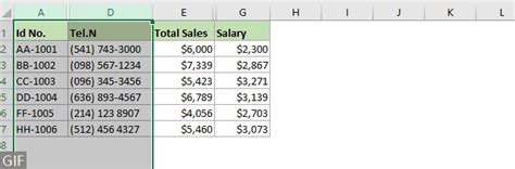 Quickly Unhide Columns In Excel A Step By Step Guide