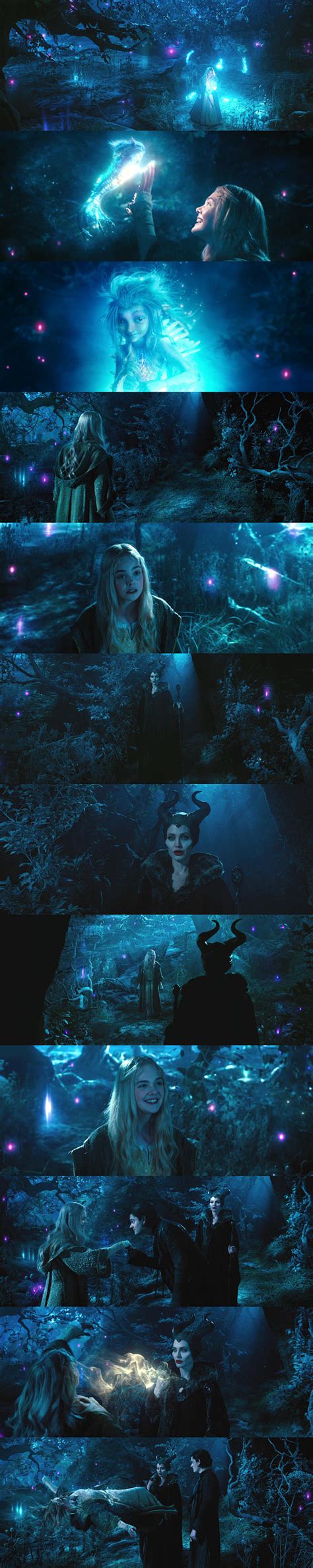 【沉睡魔咒 Maleficent 2014】27 安吉丽娜·朱莉 Angelina Jolie 艾丽·范宁 Elle Fanning