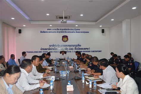 ເຈົ້າຄອງນະຄອນຫລວງ ເນັ້ນໃຫ້ຂະແໜງພາສີ ນວ ຈັດເກັບລາຍຮັບບັນລຸຕາມແຜນການ ແລະ