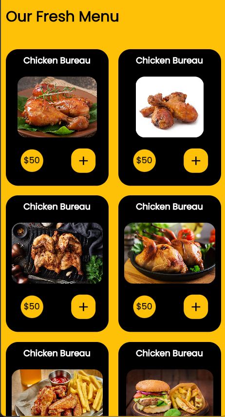 Github Piro New Restaurant App Ui