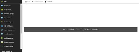 Azure Blob Storage File Size Exceeds Max Supported File Size Using Ionic App Stack Overflow