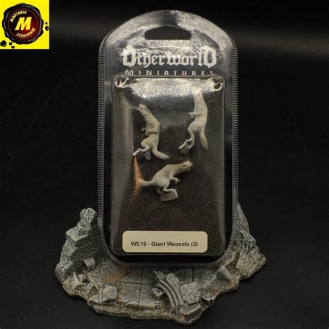 Giant Weasels We16 Nib 95504 Mindtaker Miniatures
