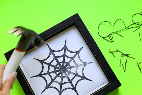 Spiderweb String Art Sugar Bee Crafts