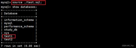 Mysql库的基本操作与数据库的备份 Csdn博客