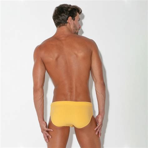 Heritage Swim Brief Yellow Code 22