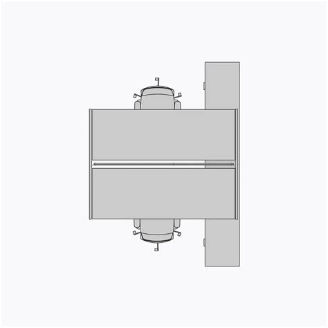 Modern Single Meeting Table Movable Small Size Easy To Move Individual Use
