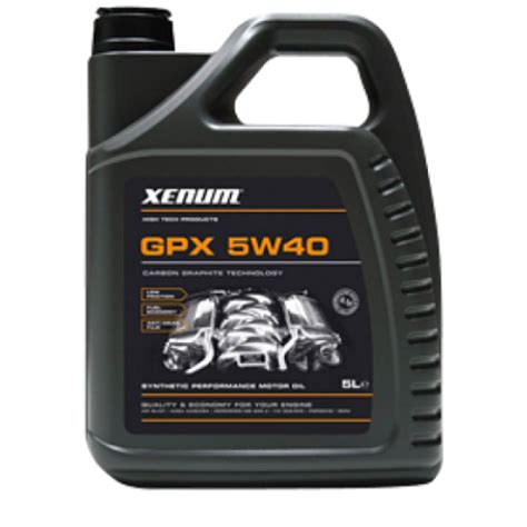 Моторное масло Xenum GPX 5W40 купить в СПб